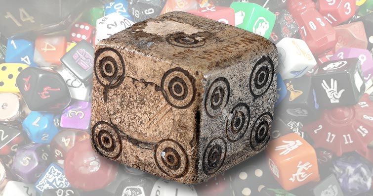 Les débuts du jeu de dés